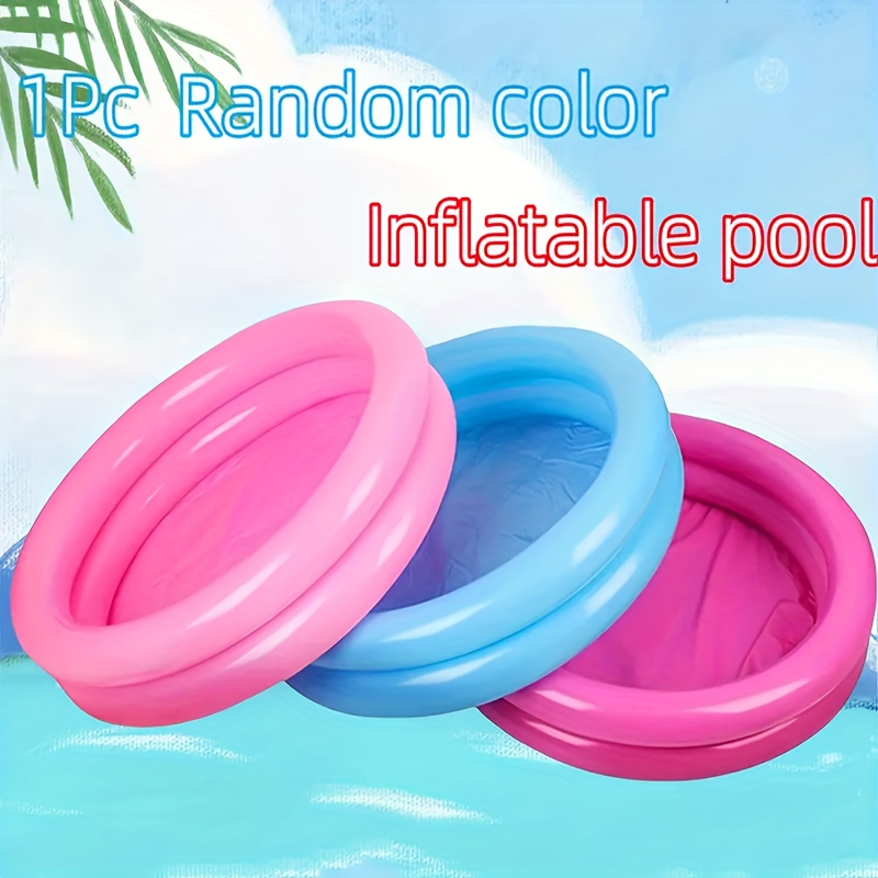 2 layers inflatable swimming pool children's fishing pool toy pool ...