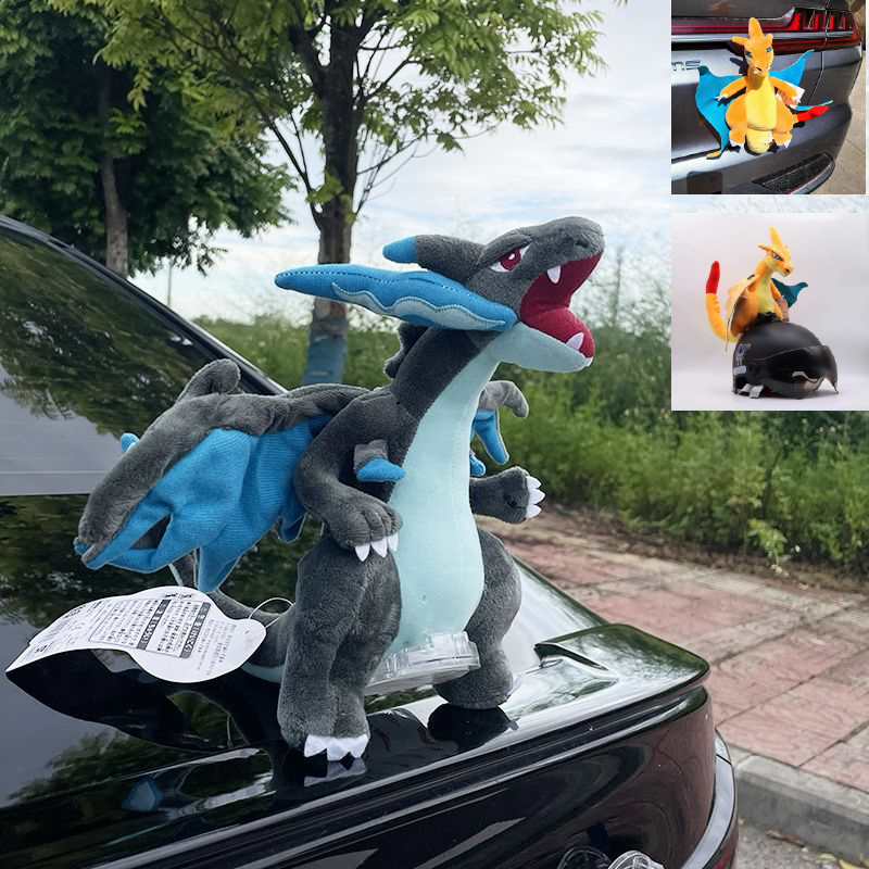 Car Decorations Charizard Charizard Car Flying Dragon Doll Toothless ...