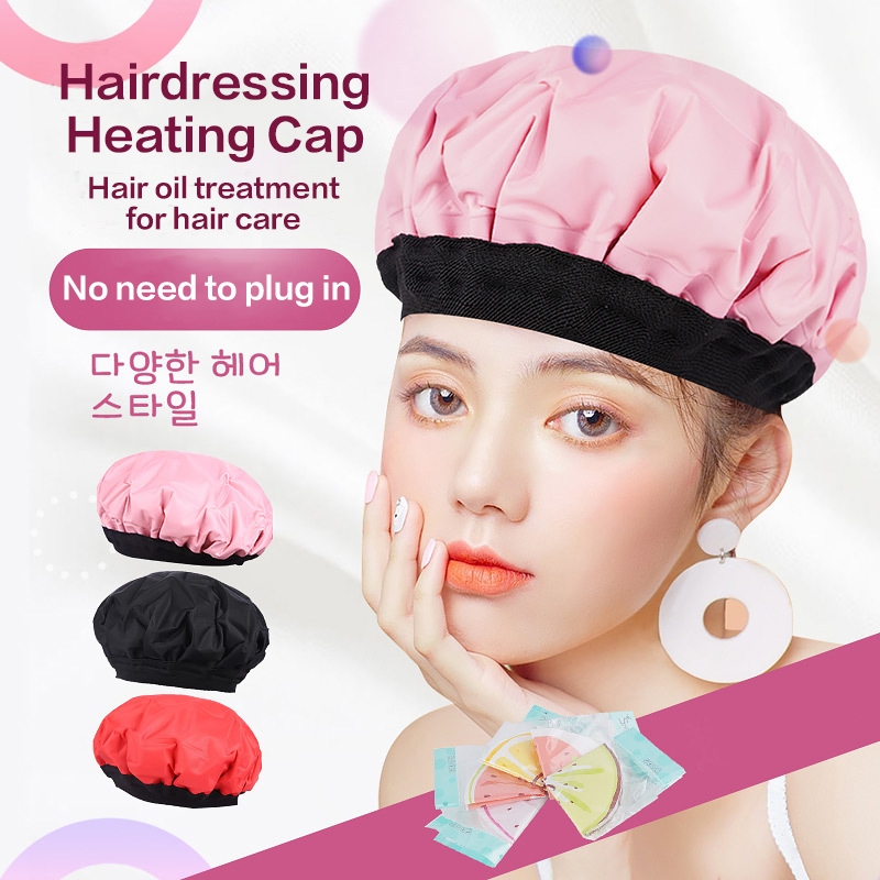Unplugged Heating Cap Hair Film Evaporation Cap Heating Steam Cap For ...