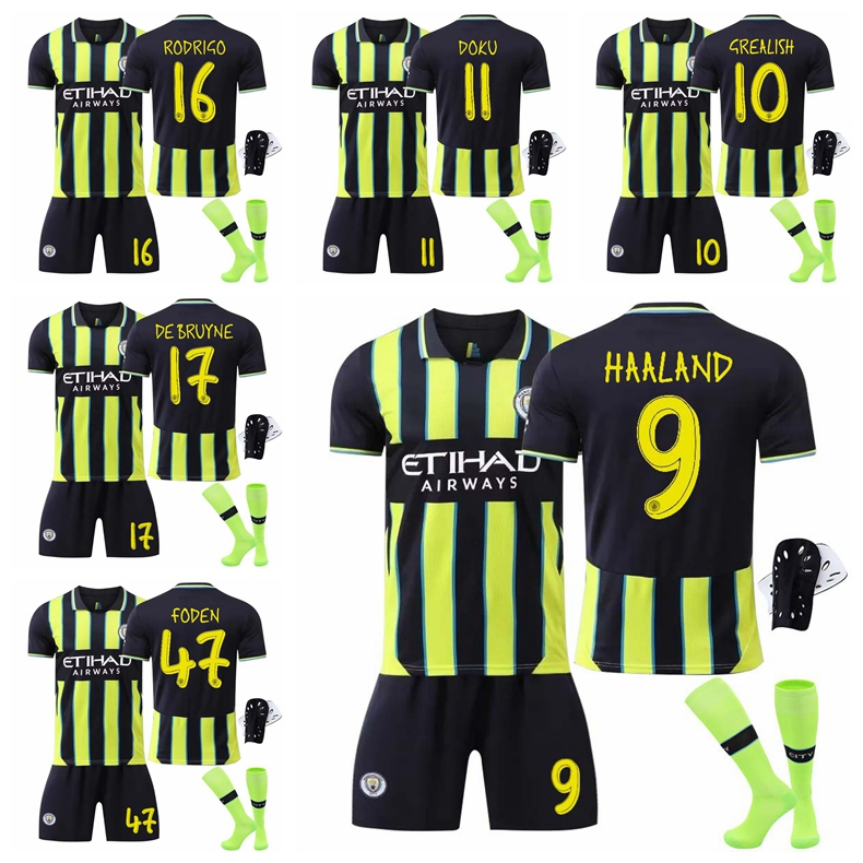 2024-25 Season Manchester City F.C. Away UEFA Edition Football Adult ...