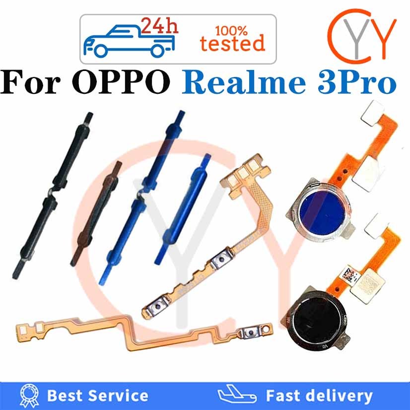 For OPPO Realme 3 Pro RMX1851 Back Home Button Fingerprint Scanner ...