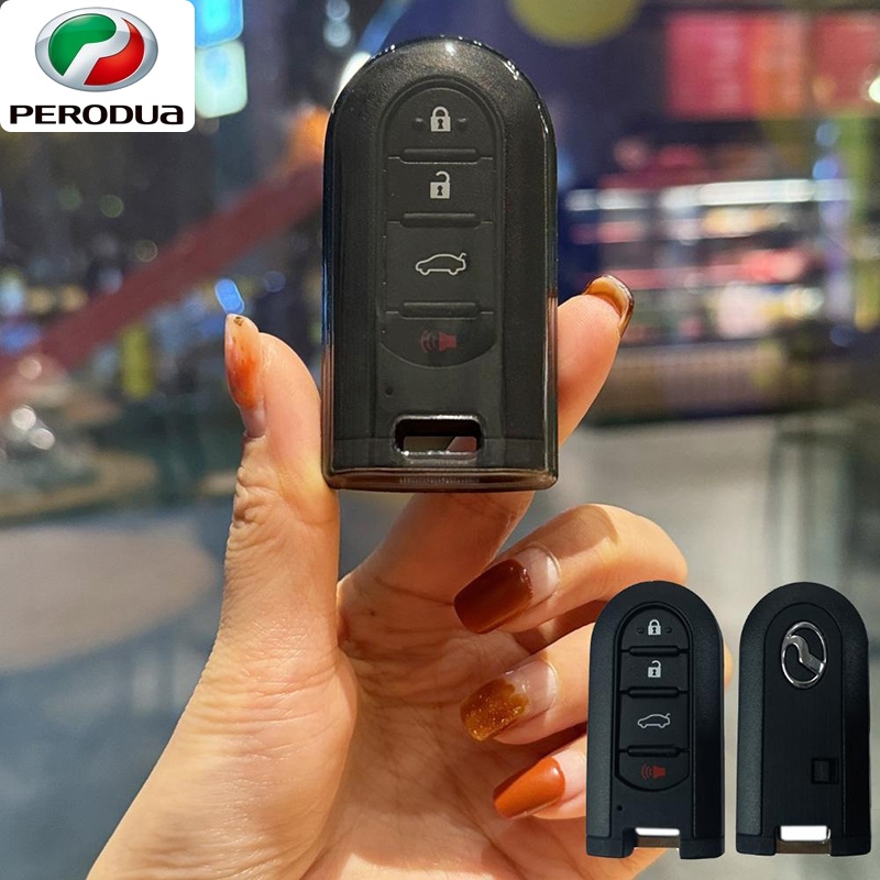 Perodua Car Key Cover Case Compatible With Perodua Bezza/Myvi/Aruz/Alza ...
