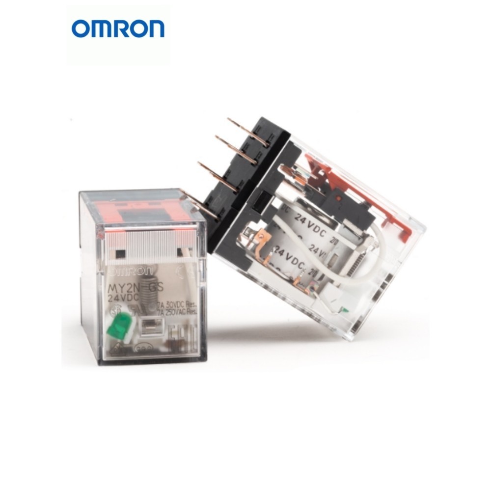 Omron MY2N-GS DC24V Small Intermediate Relay MY4N-GS MY2N-J 4N Brand New | Shopee Malaysia