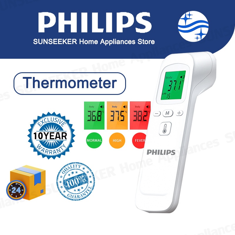Philips [100% genuine] medical precision handheld thermometer ...