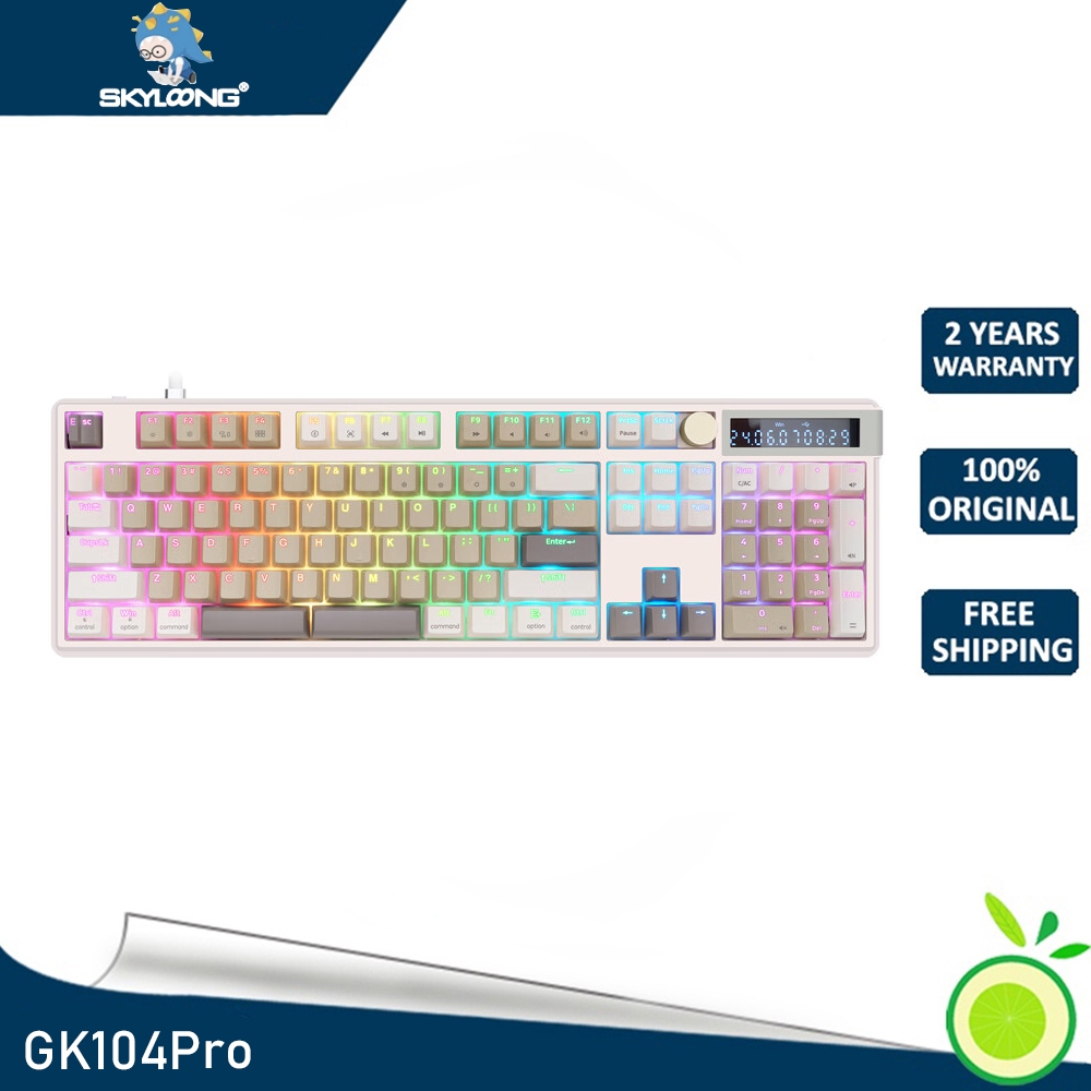 Skyloong GK104Pro Wired version Gasket construction custom mechanical ...