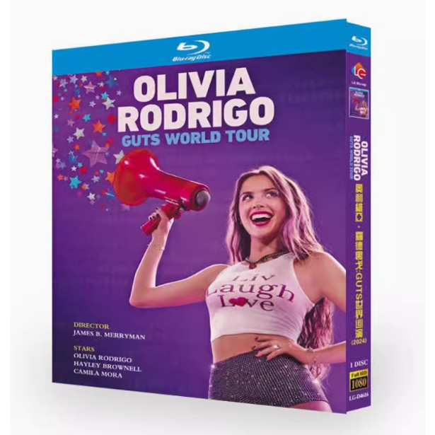 Blu-ray Disc Olivia Rodrigo: GUTS World Tour (Concert) 1080 CD | Shopee ...