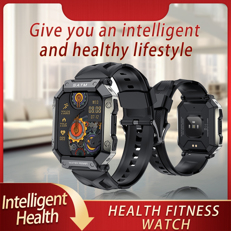 PG333 Smart Watch: Stylish, feature - rich. Monitors health like heart ...