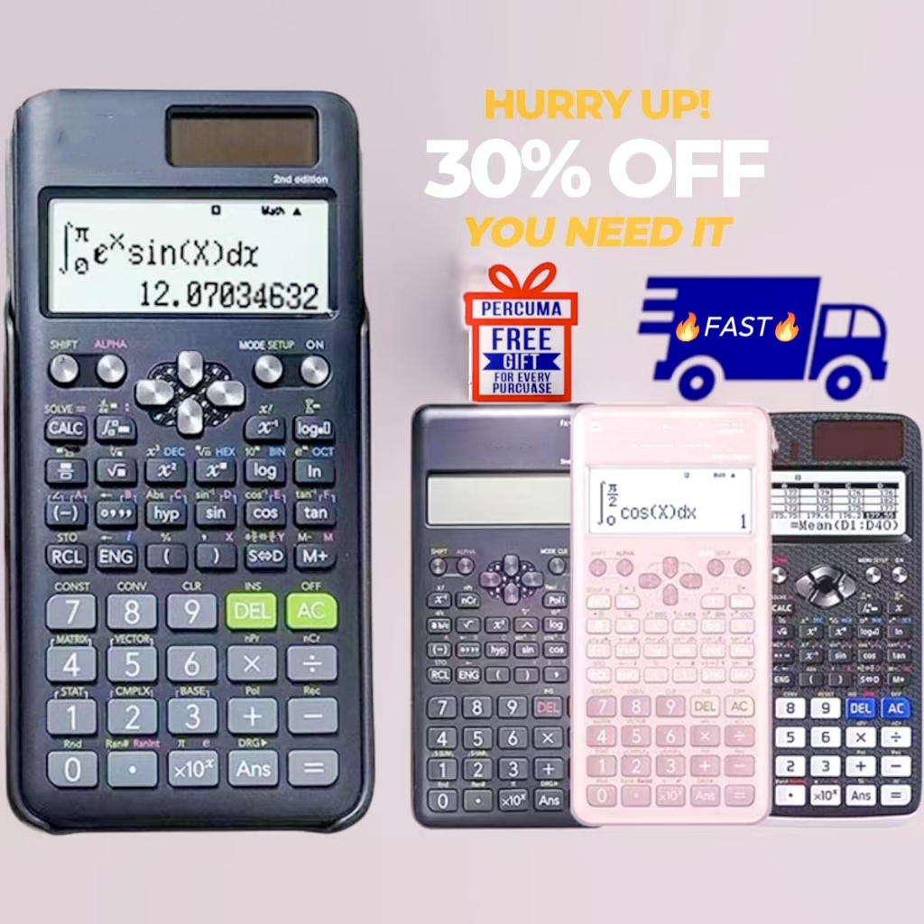 Scientific Calculator FX-991ex calculator School Office Calculator ...
