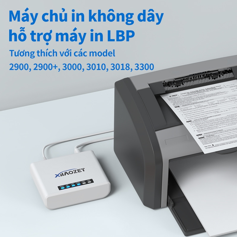 Xiiaozet Wireless print server compatible with Canon LBP printers ...