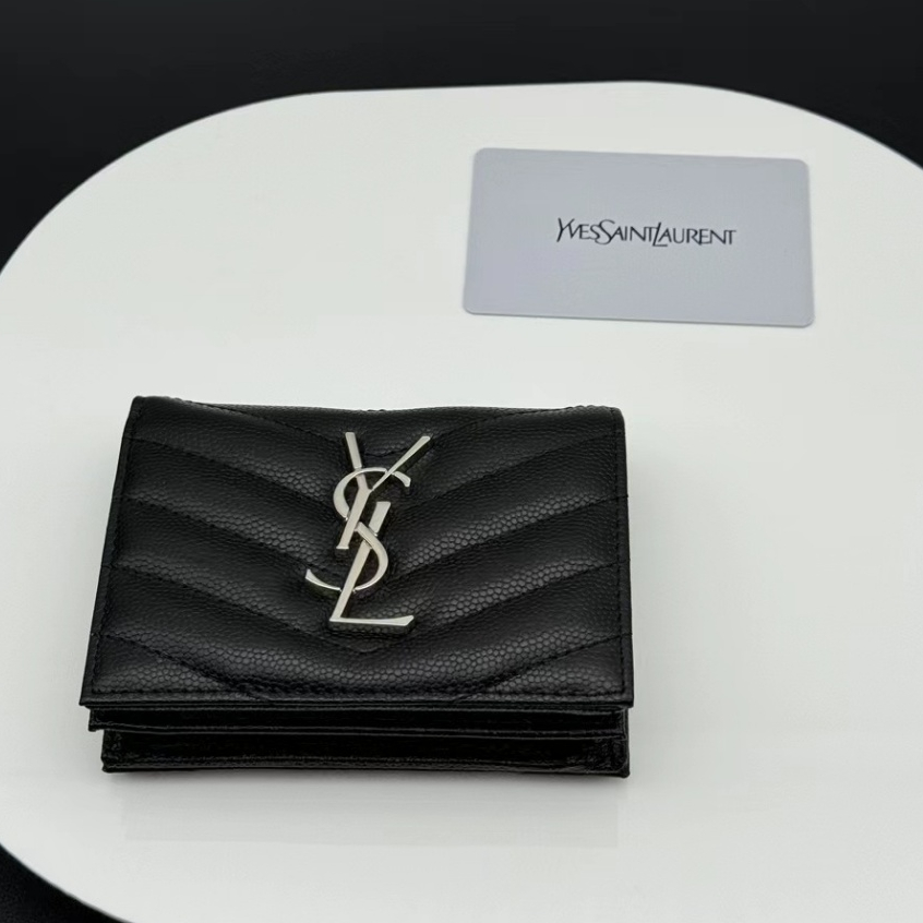 [Original Authentic with Packaging Box] SAINT LAURENT YSL Monogram ...