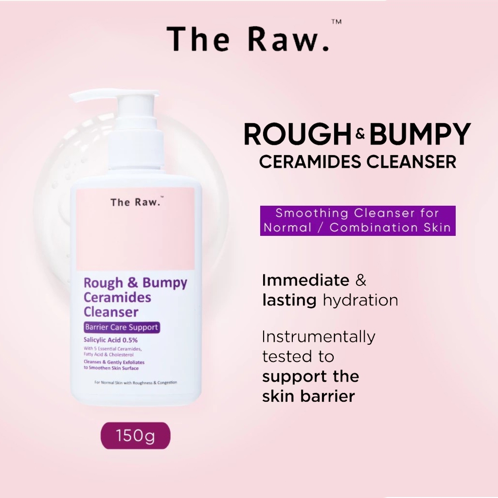 The Raw. Rough & Bumpy Ceramides Cleanser (150g) | Shopee Malaysia
