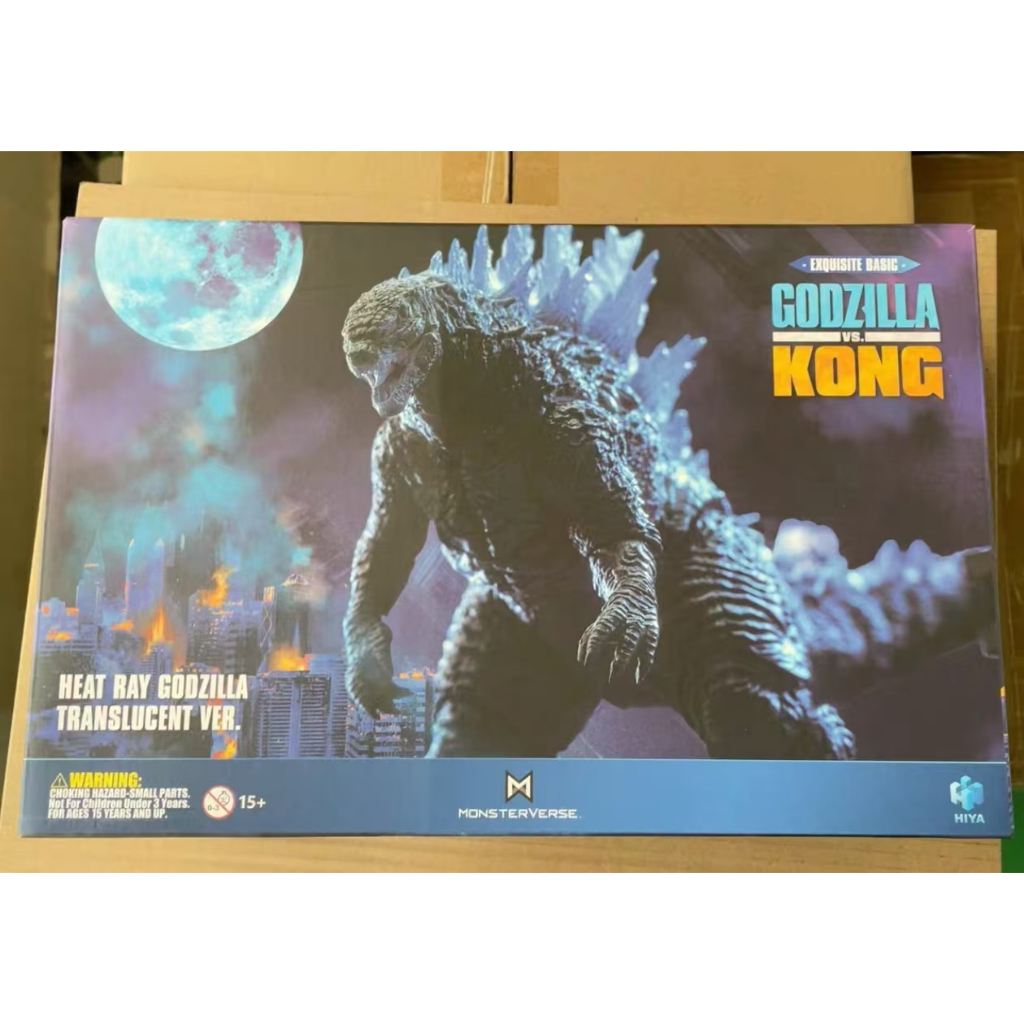 Hiya Godzilla vs. Kong: Heat Ray Godzilla Translucent Previews ...