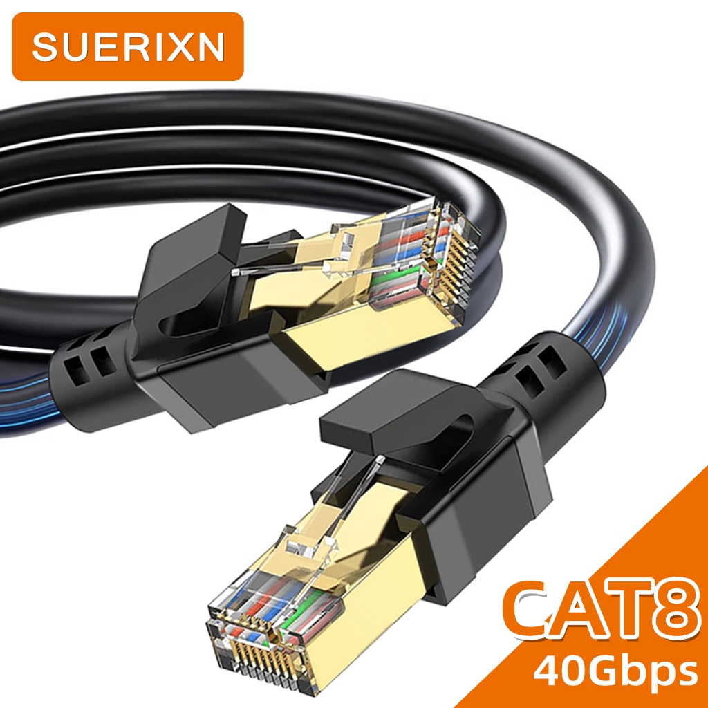 Ultra-high speed 40Gbps RJ45 Cat8 network cable connector for router ...