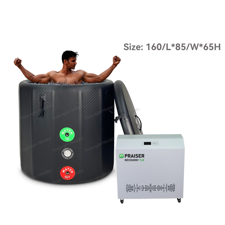 Luxury Ice Barrel Spa Adults Icebath Inflatable Hot Tub Ice Bath Cold ...