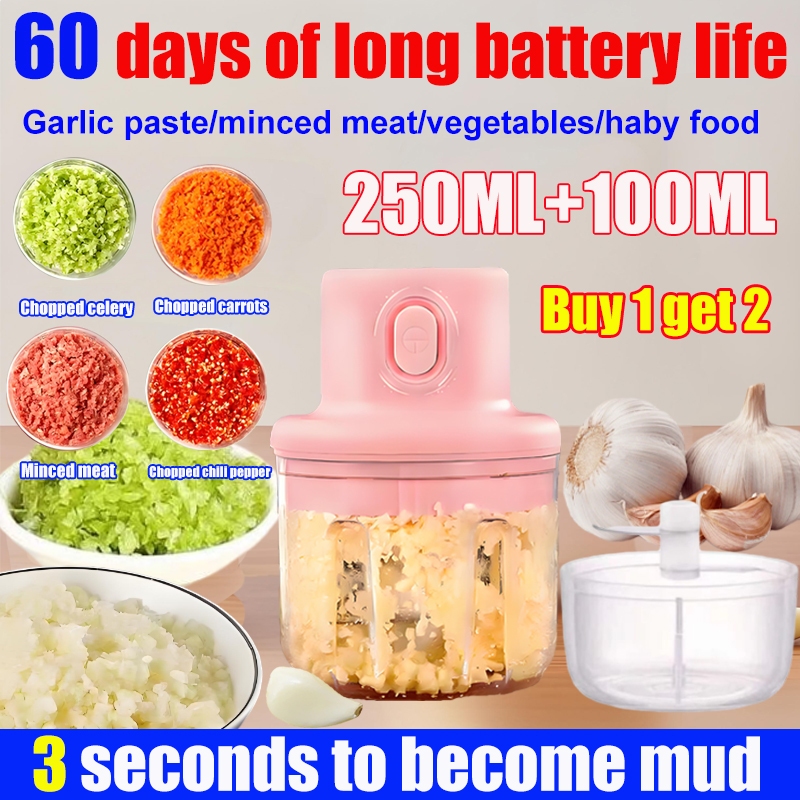 3 seconds to become mud Chopper blender 250ml/100ml Baby food blender ...