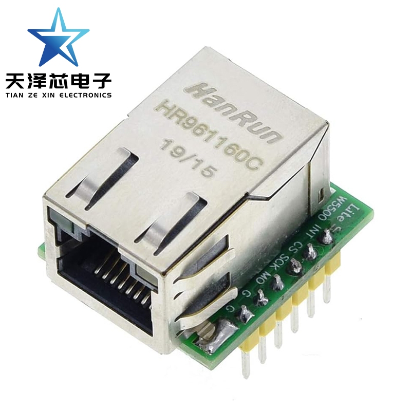 W5500 SPI to LAN Ethernet Network Module TCP IP STM32 Interface 3.3V 5V ...