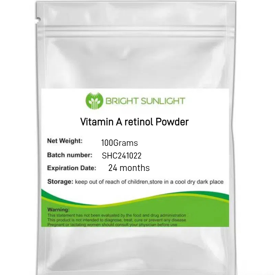 Pure Cosmetic grade Vitamin A retinol Powder 100g-500g | Shopee Malaysia