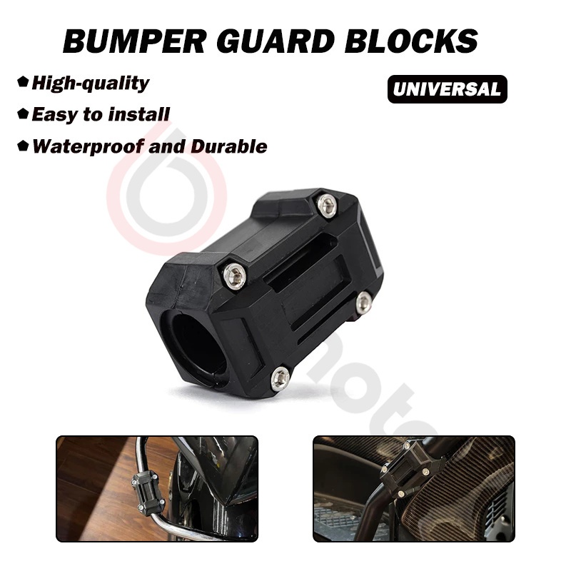 Universal Crash Bar Protector Bumper 22MM 25MM 28MM Motorcycle Bumper ...