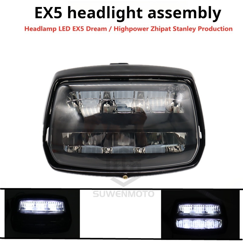 HONDA EX5 HEADLAMP LED EX5 HIGH POWER DREAM HEAD LAMP EX5 LED LAMPU ...