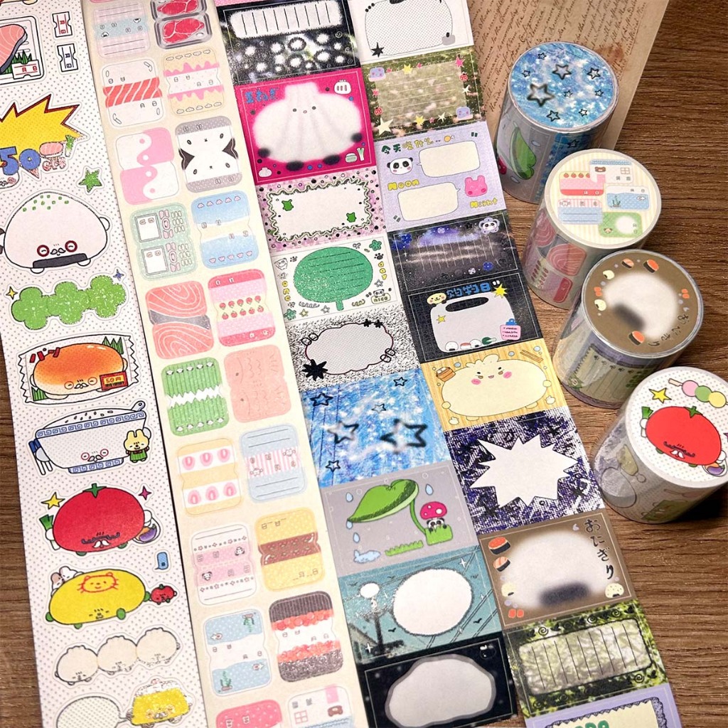 2m Writable Sticker Roll Cute Handbook Material diy | Shopee Malaysia