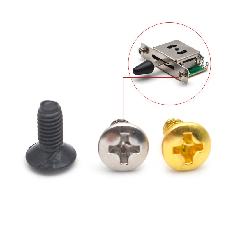 10pcs Electric Guitar Switch Screws Pickup Selector Screw for Electric ...
