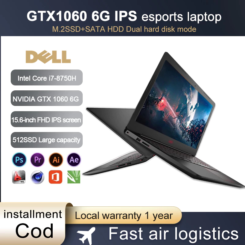 DELL gaming laptop for sale/eighth generation processor/Core i5 + i7 ...