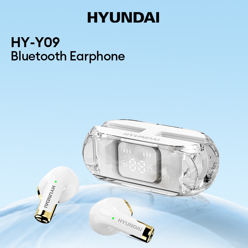 Hyundai HY-Y09 Bluetooth Earphones HIFI Stereo Smart Touch Dual Mode ...