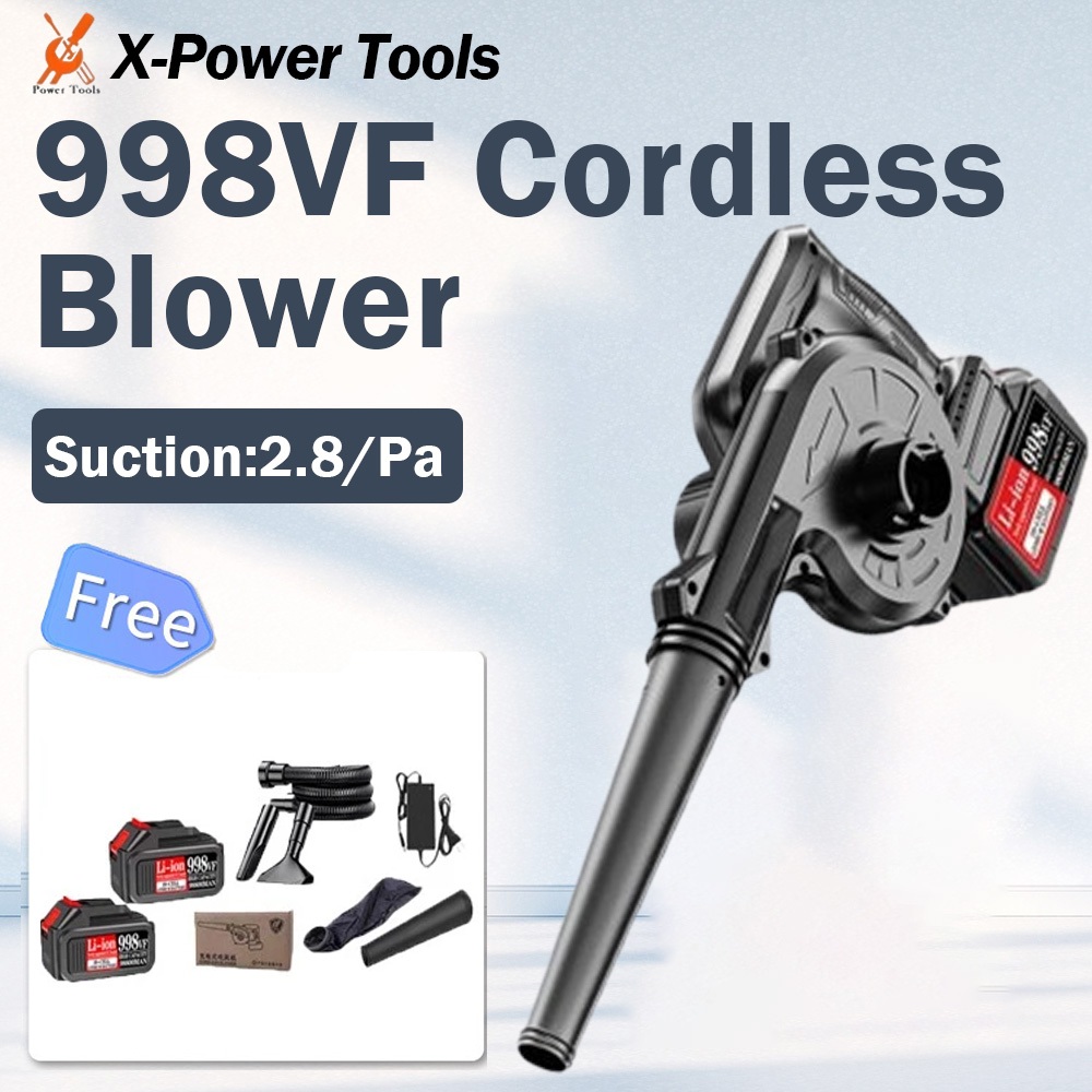 998VF Cordless Blower Air Blower Cordless Vacuum Blower rechargeable ...