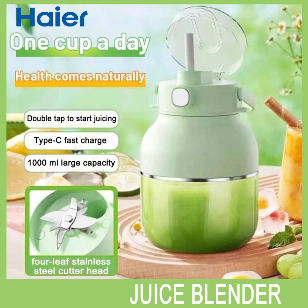 Haier Blender Juicer Hand Blender Buah Portable Mini Fruit Blender ...