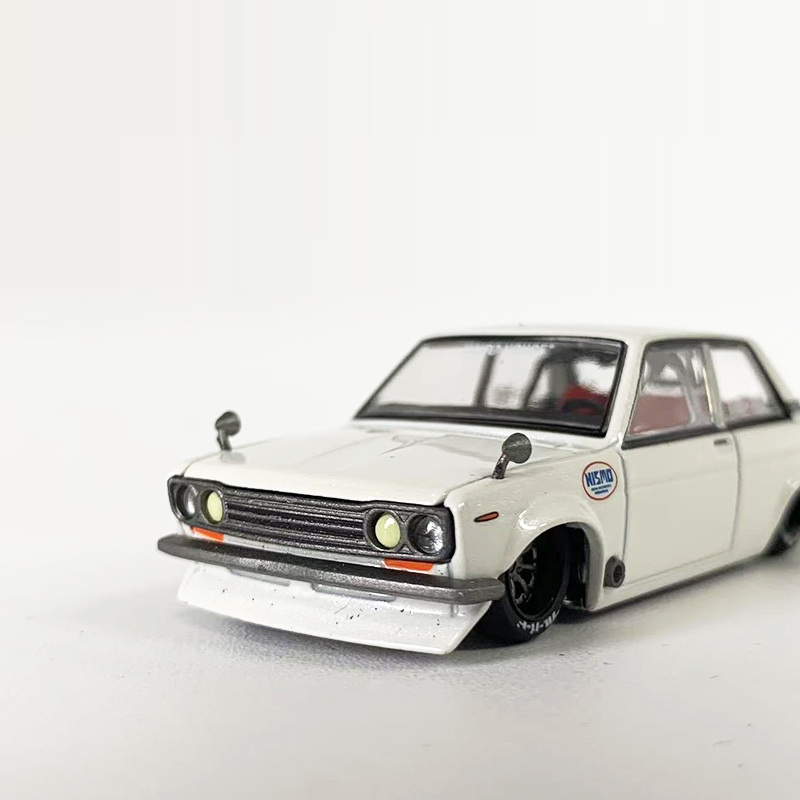 MINIGT+Kaido House 1:64 Model Car Datsun 510 Street Nismo V2 Alloy Open ...