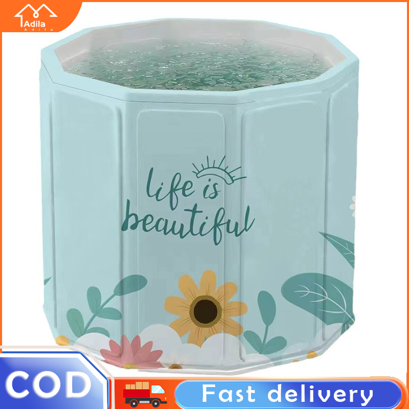 Bath Barrel Tab Mandi Portable Bath Tub Foldable Baby Bath Tub Besen ...