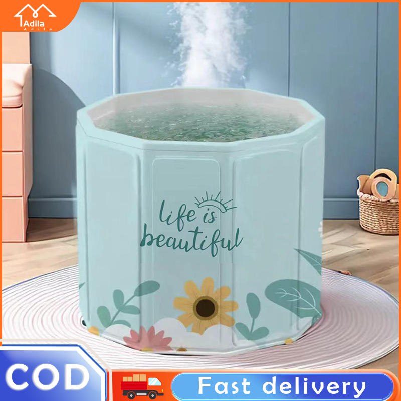 Bath Barrel Tab Mandi Portable Bath Tub Foldable Baby Bath Tub Besen ...