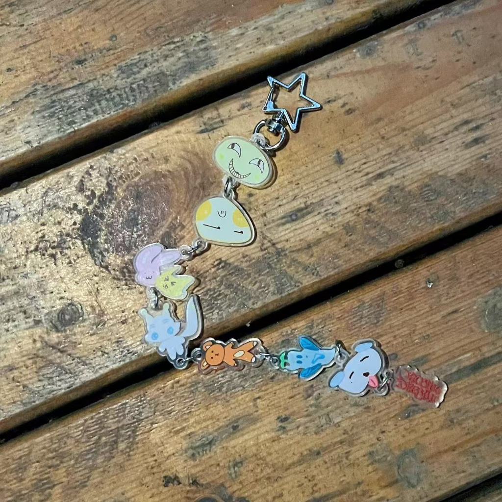 Kpop Idol RIIZE SKZ GIDLE ZB1 Acrylic Charm Keychain Cute Cartoon Long ...