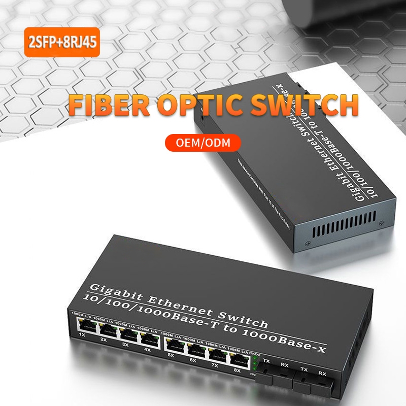 poe Gigabit switch Ordinary Gigabit switch 2SFP+8RJ45 | Shopee Malaysia