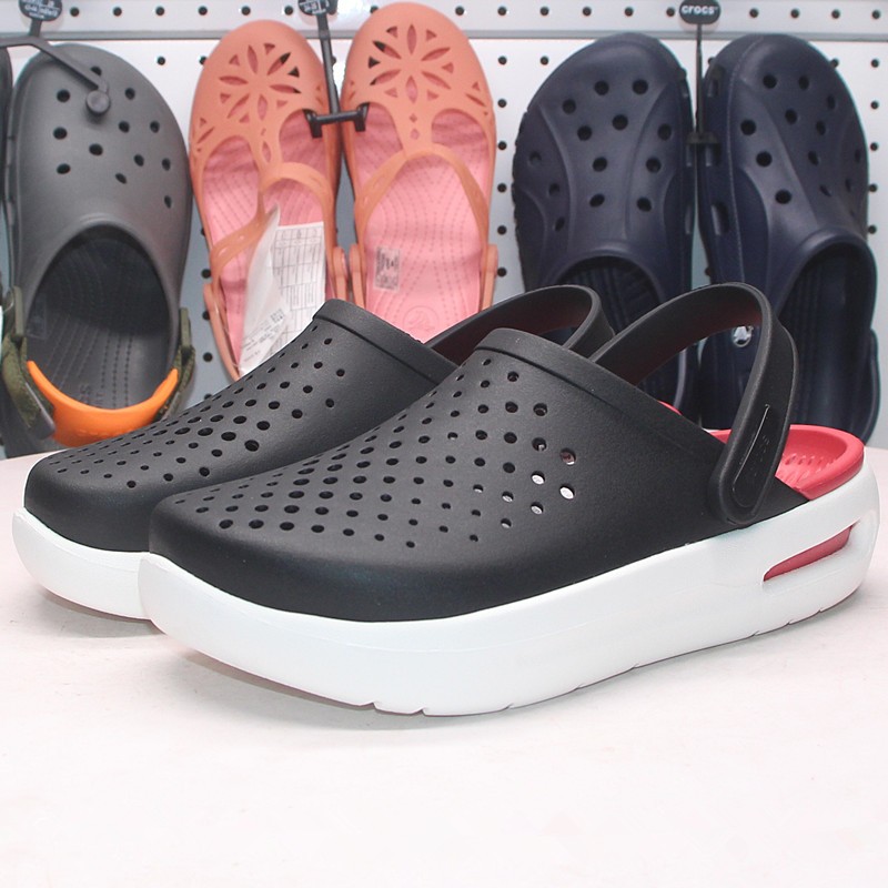 original 100% crocs men shoes big size women sandals 209964 | Shopee ...