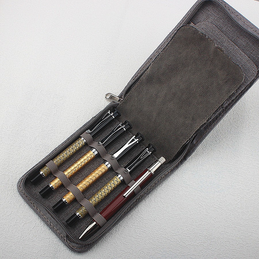 10pcs Canvas Pen Insert Pen Case Business Office Portable Stationery ...