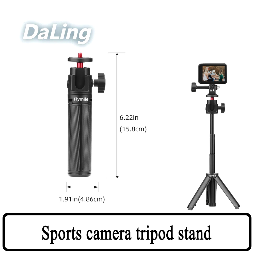 Sports Camera Extension Pole Tripod For DJI Osmo Pocket 3/Action 5 Pro ...