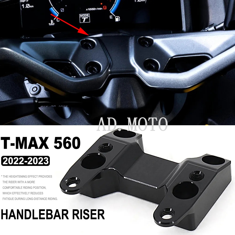 T-MAX 560 2022 2023 New Motorcycle Handlebar Riser Handle Bar Raiser ...