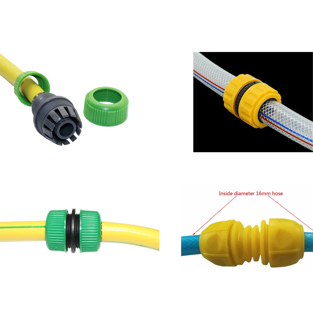 1/2" 3/4"Pipe Repair Connector Garden Irrigation Car Washing Water ...