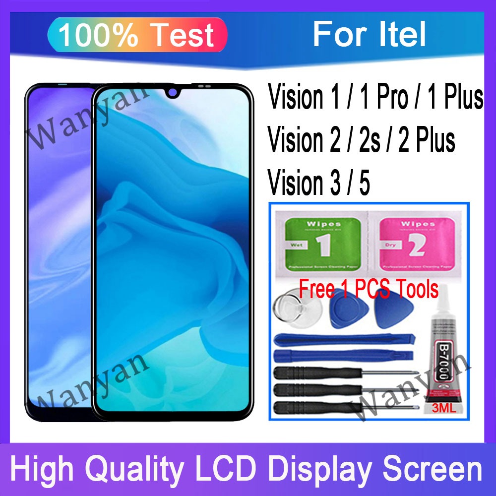 Original Itel Vision 1 L6005 Vision 1 Plus 1 Pro 2 2S 2 Plus 3 5 LCD ...