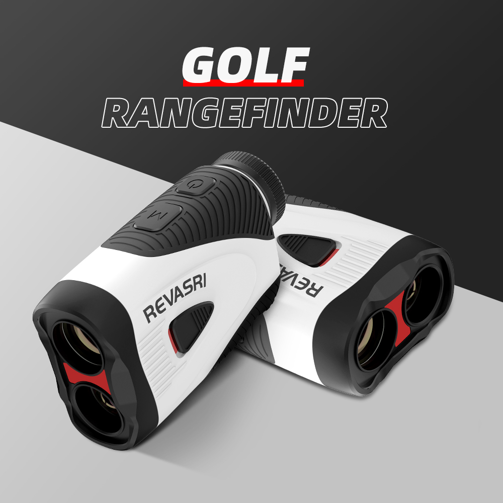 REVASRI Golf Rangefinder with Slope Switch Range Finder Pin Lock Vibration Magnet Strip for ...