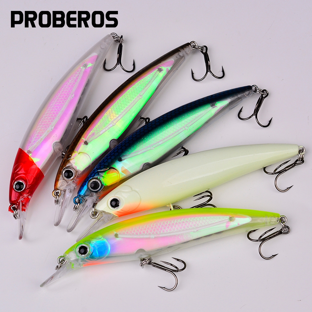 PROBEROS 1PCS Sinking Fishing Lure Hard Bait 7g 14g Floating Wobbler ...