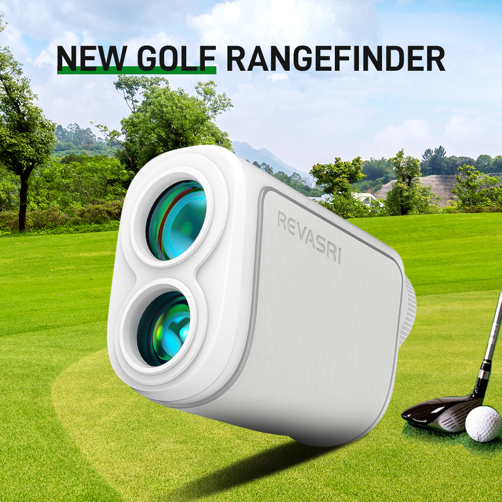 REVASRI Golf Laser Rangefinder 1000Yds with Slope Flag Lock Vibration Range finder with Magnet ...