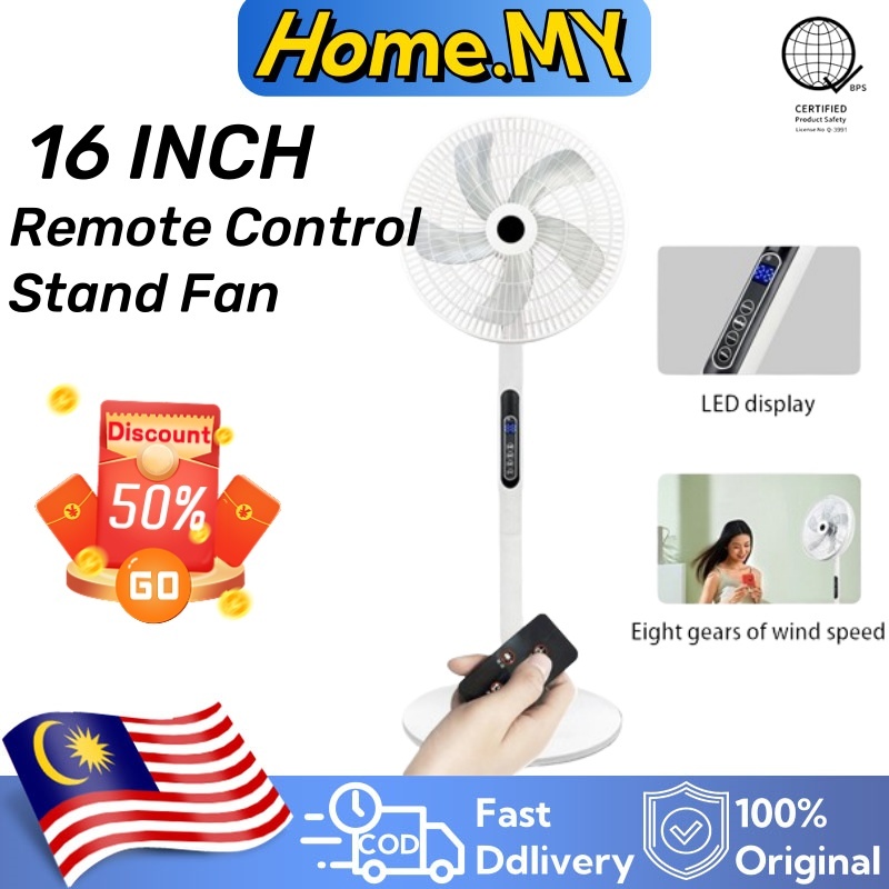 Panasonic Kipas Berdiri 16 inch Stand Fan Remote Control Timing Fan ...