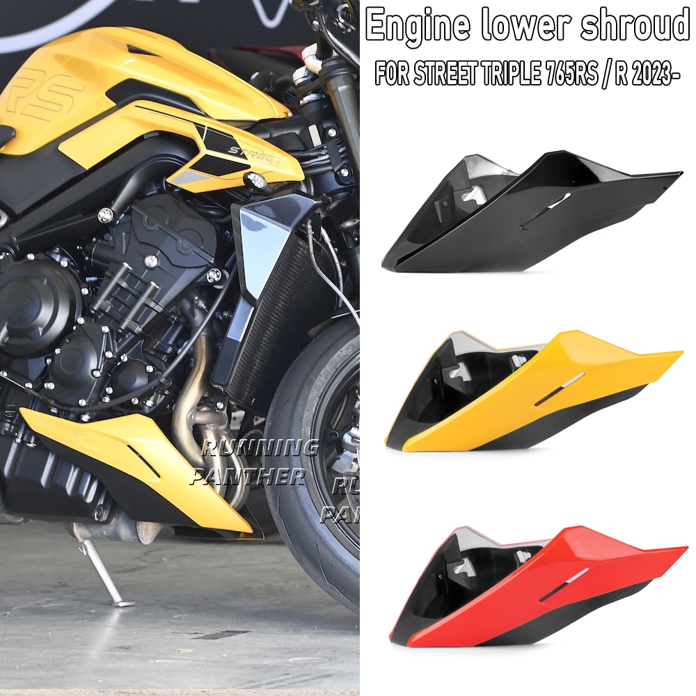 Motorcycle Engine Lower Spoiler Body Bellypan Fairing Protector Guard ...