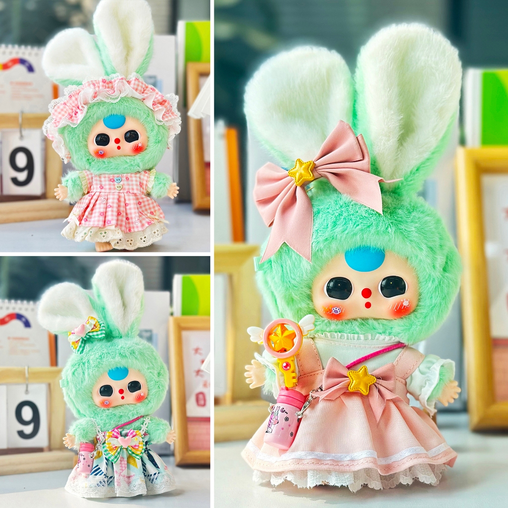 baby three macaron clothes, A variety of beautiful skirts(Doll Not ...