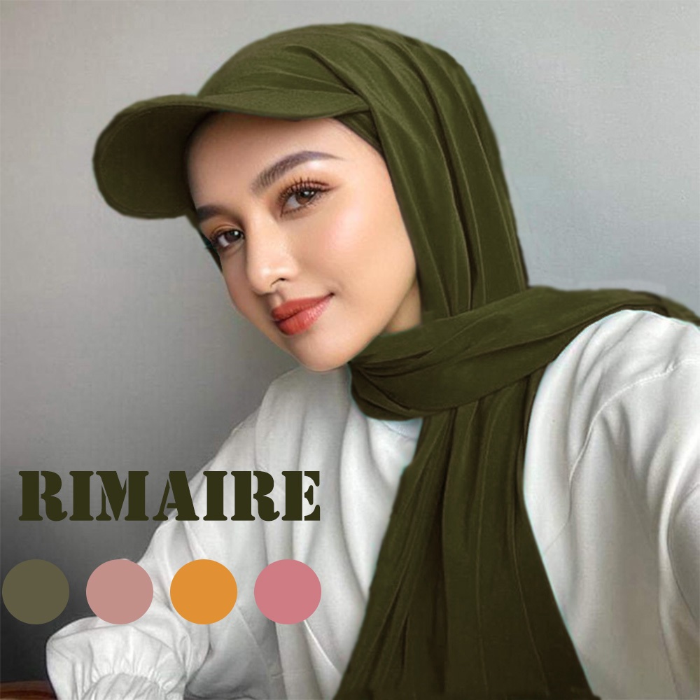 RIMAIRE Muslim Fashion Baseball Cap Hijab Shawl Tudung Scarf Tudung ...