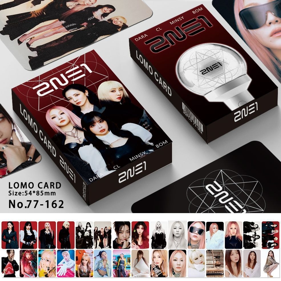 New Arrival 2NE1 Album Double-sided Photocard Lomo Card 30pcs/box ...