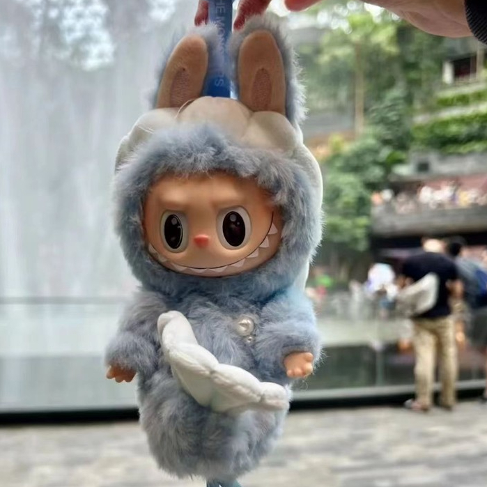 LABUBU Singapore Limited Edition Merlion Plush Series Key Chain ...