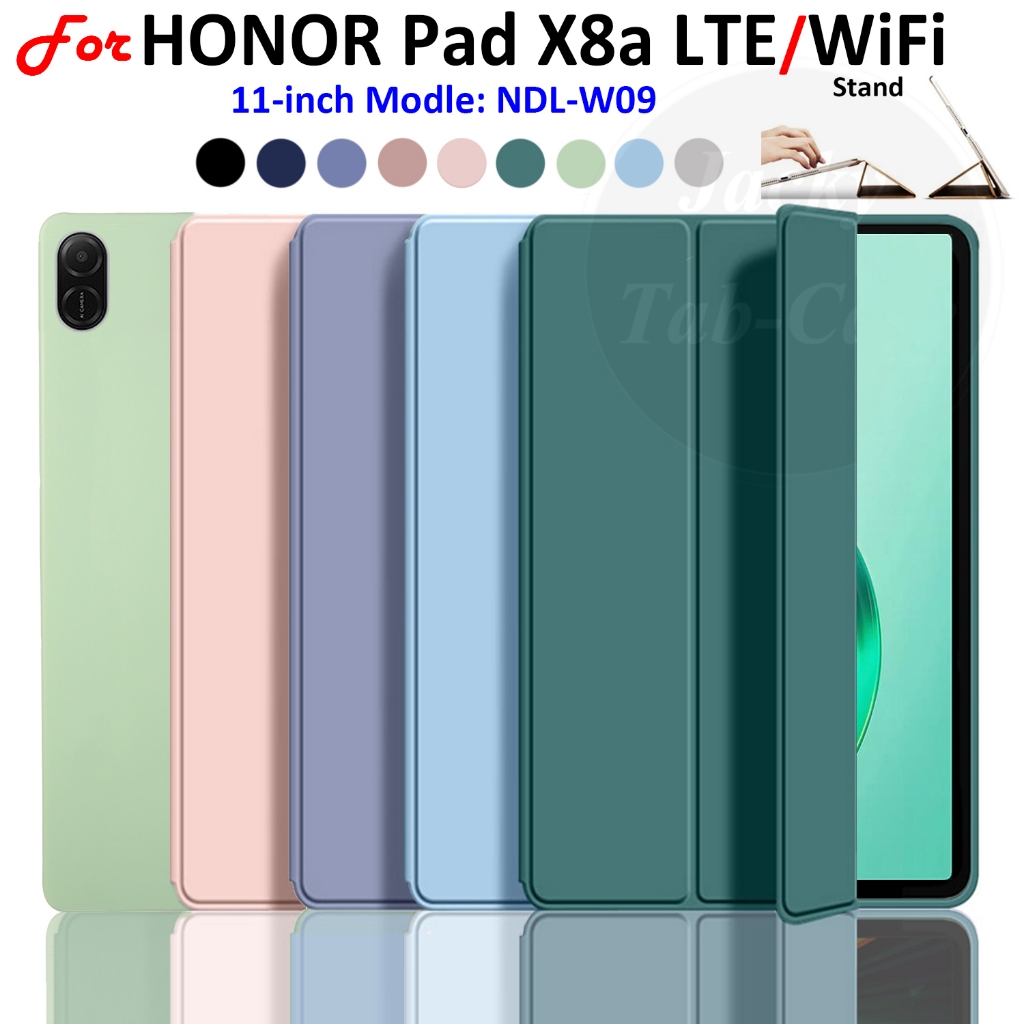For HUAWEI HONOR Pad X8a LTE NDL-L09 Fashion Soft Silicone Leather ...